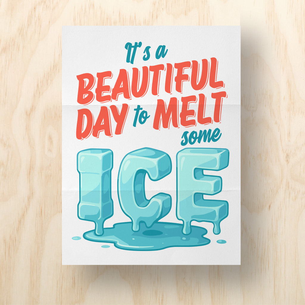 Melt Ice Printable Protest Sign – Foolery