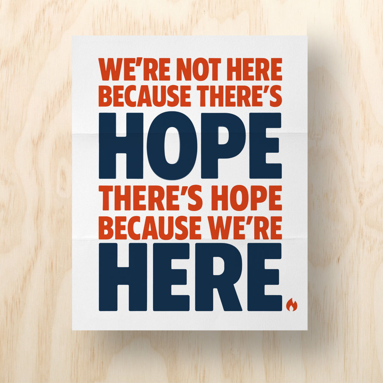 Hope Printable Protest Sign – Foolery