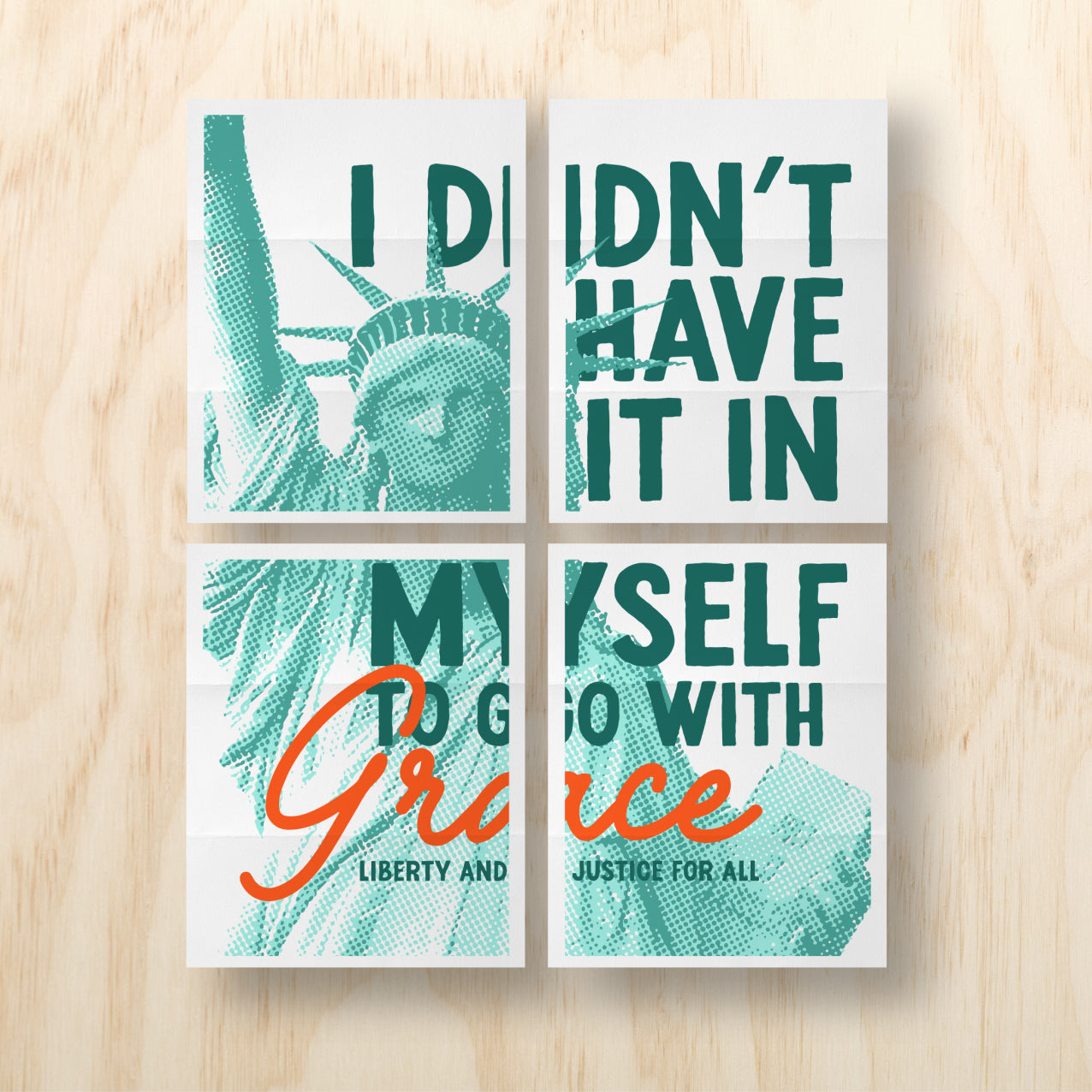 Go with Grace Printable Protest Sign – Foolery