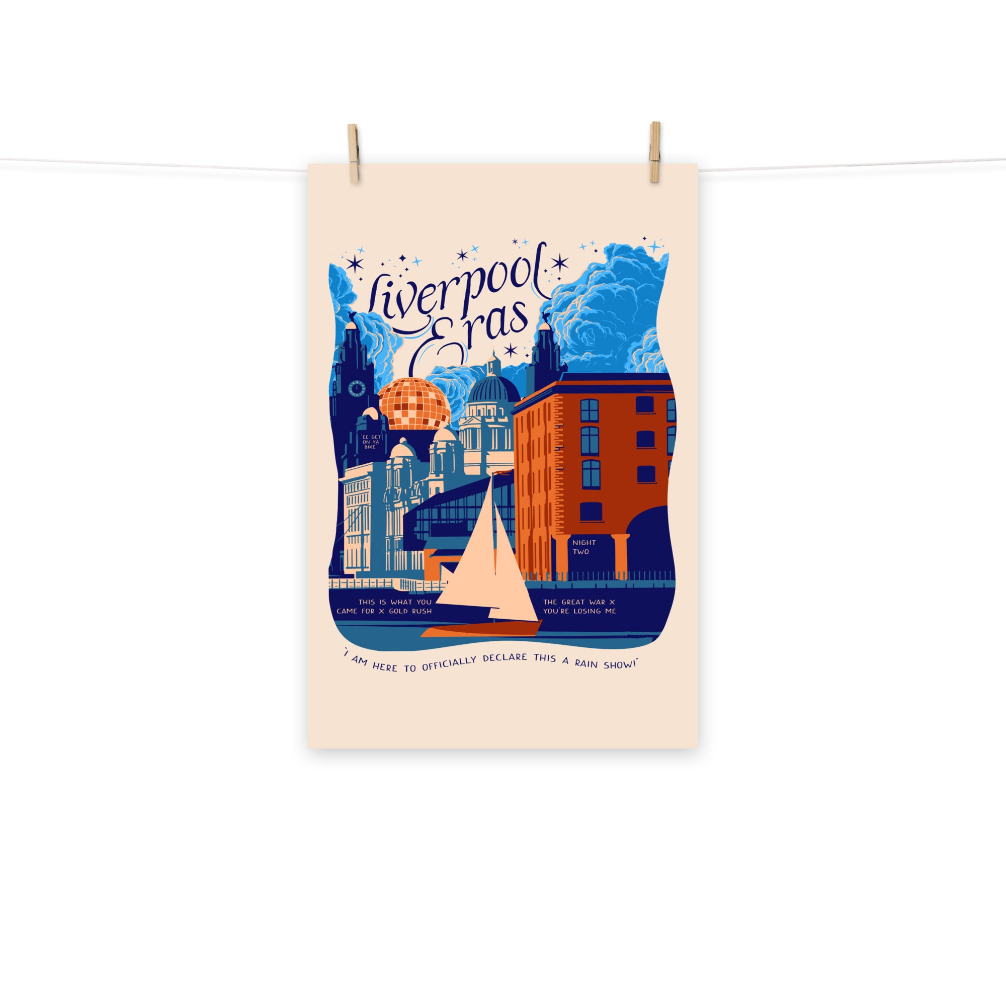 Liverpool Eras Night Two Docks Poster – Foolery